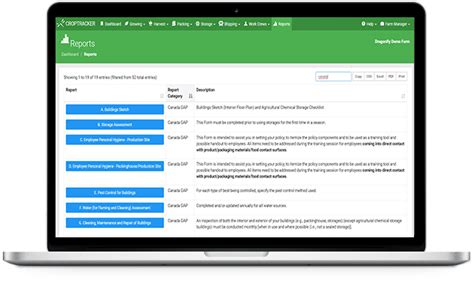 Croptracker Orchard Management Software