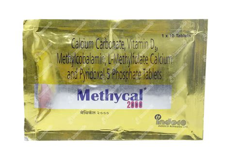 Methycal 2000 Tablet 10 Uses Side Effects Dosage Price Truemeds