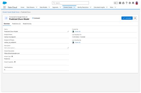 Bring Your Google Vertex AI Models To Data Cloud Salesforce Developers Blog