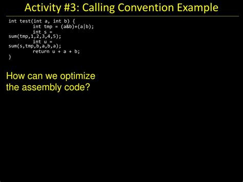 Ppt Calling Conventions Powerpoint Presentation Free Download Id