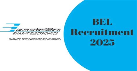 Bel Recruitment 2025apply Onlinecheck Eligibility Yojana Gyan