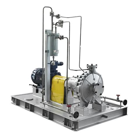 Api610 Oh1 Pump High Hydraulic Performance For Chemical Pump And