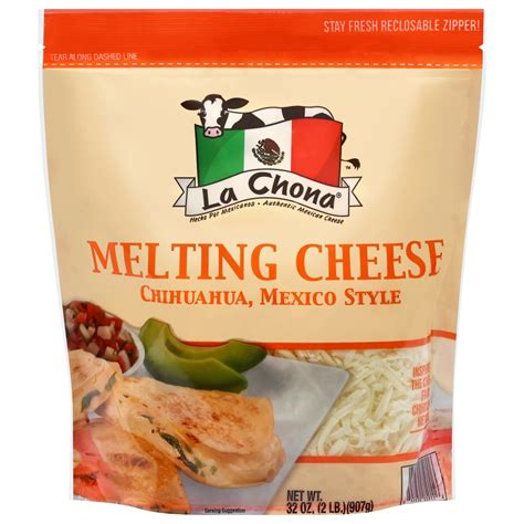 La Chona® Chihuahua Style Cheese 32 Oz Kroger
