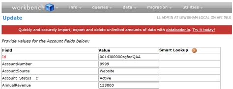 Salesforce Productivity Workbench Tool Ian Jamieson