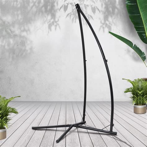 Gardeon Hammock Chair Stand Only Heavy Duty Steel Frame Swing Chair
