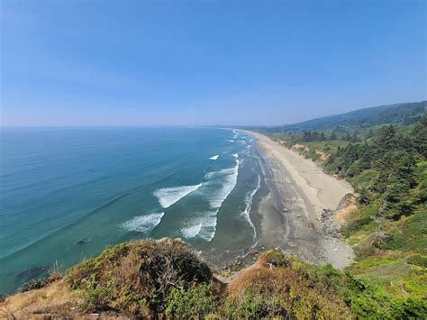 Crescent Beach Overlook The Edge Of The World At The Top Of California