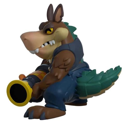Crash Bandicoot 4 Its About Time Dingodile Vinyl Figure Youtooz 5