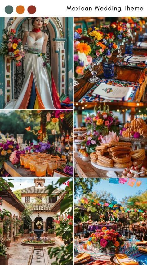 Pin This For A Vibrant Mexican Themed Wedding Featuring Rich Cultural
