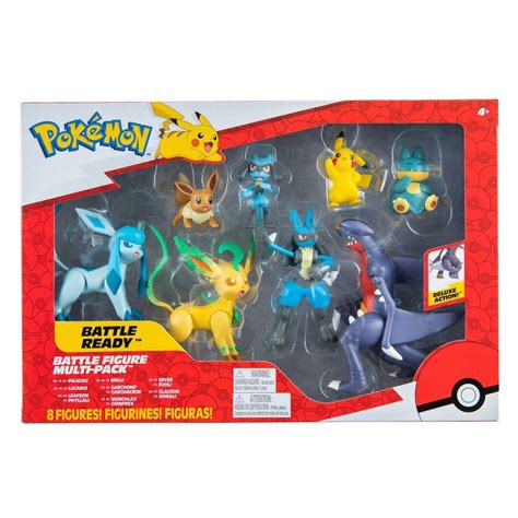 Pokemon 8 Pack Battle Figures Set Pikachu Artofit
