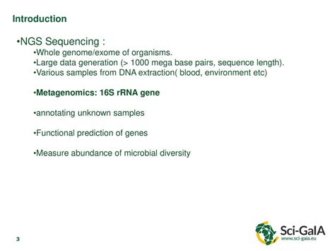 Hpc For Large Ngs Data Microbial Diversity Analysis Ppt Download