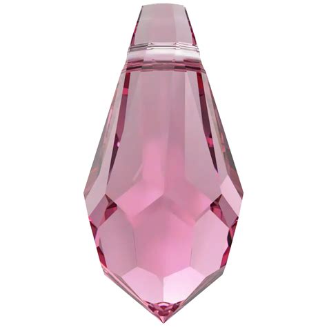 Serinity Pendants Teardrop Serinity Pendants Rose — Bluestreak Crystals