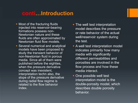 Recognize Double Porosity System From Well Tests Pptx