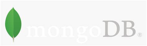 Mongodb Logo White Hd Png Download Kindpng