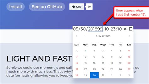 Error Invalid Date · Issue 13 · Wojtekmajreact Datetime Picker · Github