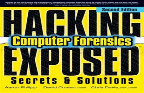 Hacking Exposed Secrets Solutions Computer Forensics Artofit