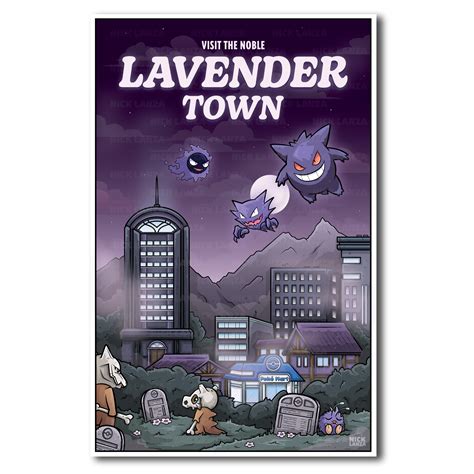 Lavender Town — The Art Of Nick Lanza