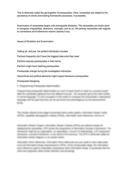 Solution Requirement Engineering Process Studypool