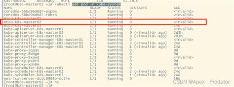 k8s集群删除master节点 kubeadm删除master csdn博客