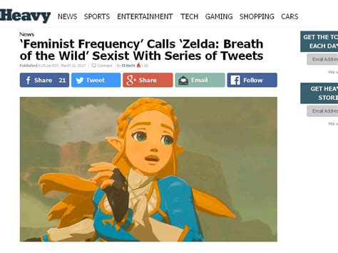 Eli Becht Heavy Feminist Frequency Calls ‘zelda Breath Of The Wild