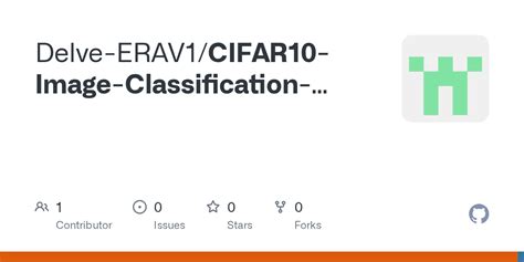 Github Delve Erav1cifar10 Image Classification Lightning