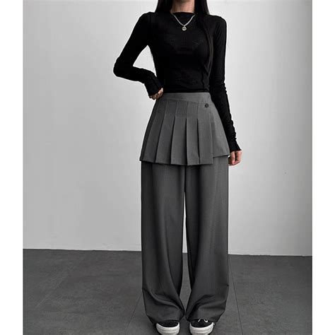 💗스커트set 플리츠 슬랙스 세트 에이블리