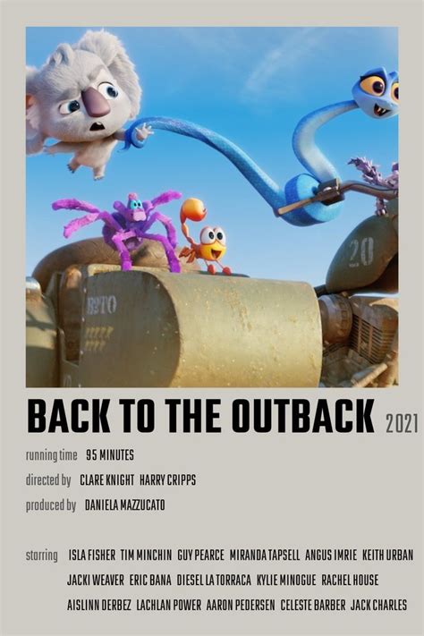 Back To The Outback Movie Poster Serie Tv Film Disney Libros