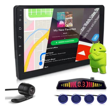 Multimídia Android 9 Pol Câmera Sensor Azul Focus 2021 Parcelamento Sem Juros