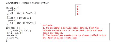 Solved 8 What Is The Following Code Fragment Printing