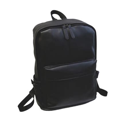 Men Women Backpack Bag Neutral Leather Laptop Satc Vicedeal