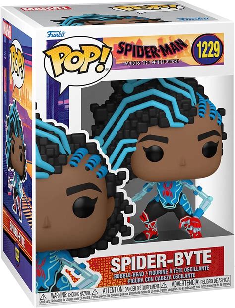 Figurina Spider Man Across The Spider Verse Spider Byte Funko