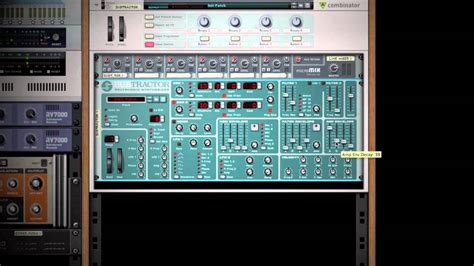 Reason 65 Subtractor Synth Tutorial Part 1 Youtube