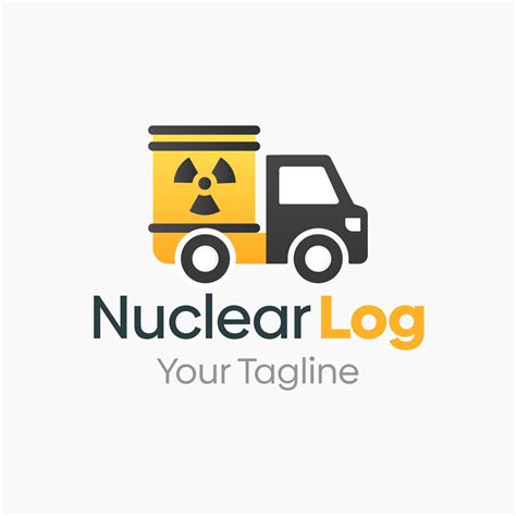 Nuclear Logistic Logo Template Design Good For Business Startup