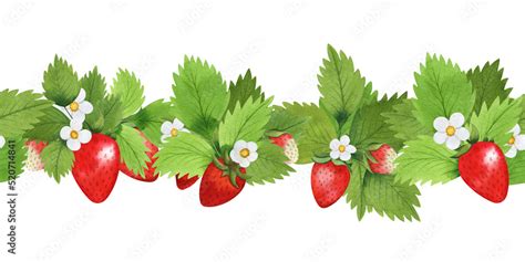 Strawberry Border Clipart 5843977 Clipart Library