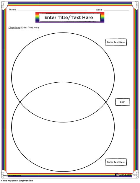 Planilha Do Diagrama De Venn 7 Storyboard Por Pt Examples