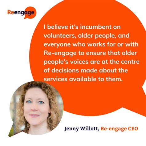 Re Engage On Linkedin Our New Ceo Jenny Willott Thanks Volunteers For