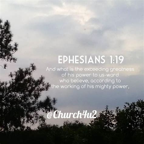 Ephesians 1 19 Exceeding Greatness Of His Power
