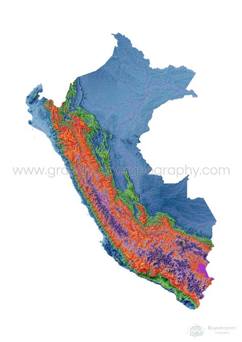 Elevation Map By Grasshopper Geography