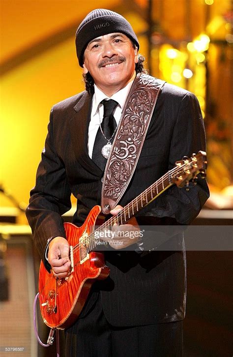 Carlos Santana And His Band Perform Part Of Santanas Summer Tour Carlos Santana Guitarist
