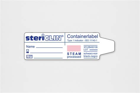 Stericlin® Stericlin® Container Labels