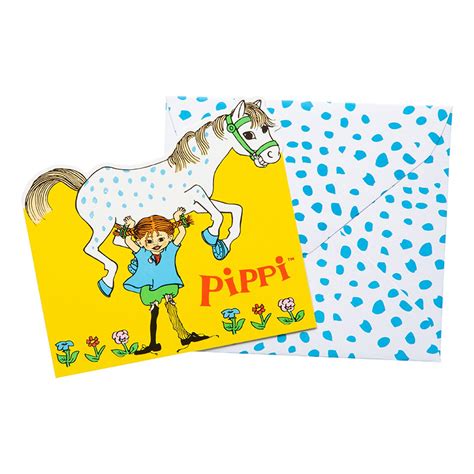 Kutsukortit Peppi Pitkätossu Partykingfi