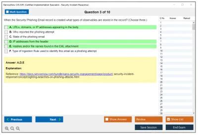 Updated Servicenow Cis Sir Exam Prep Practice Test Engine And Pdf