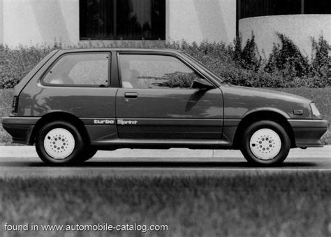 1987 Chevy Sprint Turbo For Sale 1987 Chevrolet Sprint Turbo