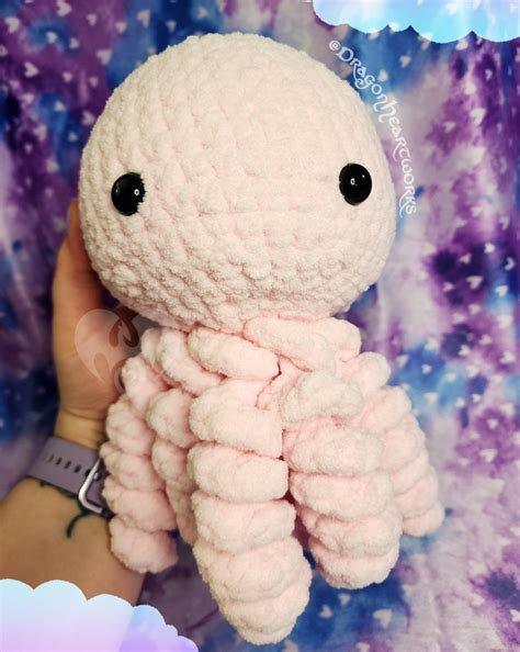 Big Chunky Octopus • Mto • Amigurumi Crochet Stuffed Animal Etsy