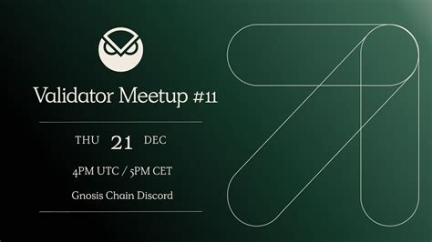 Gnosis Validator Validator Meetup 11 Youtube