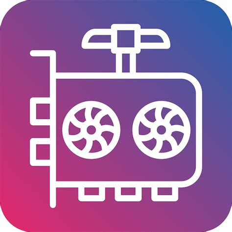 Premium Vector Vector Design Gpu Mining Icon Style