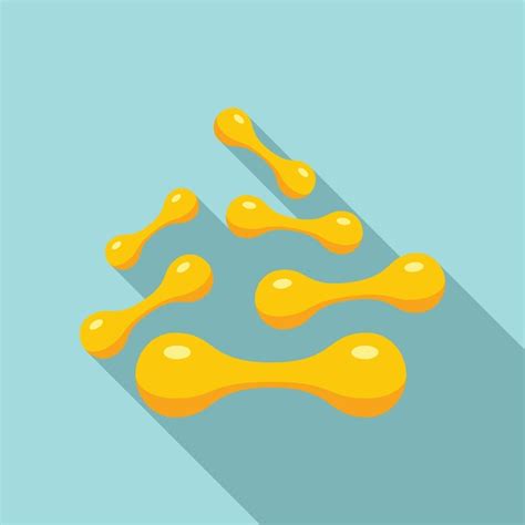 Premium Vector Lactic Probiotic Icon Flat Vector Lactobacillus Bacteria Good Microbe