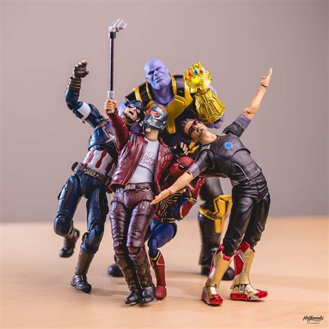 Realistic Marvel Action Figures