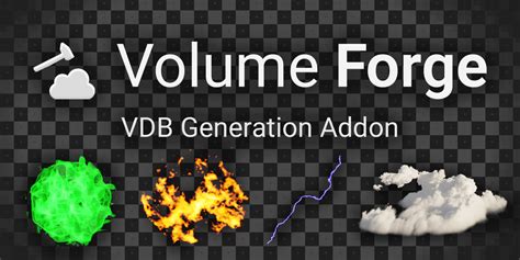 Volume Forge Vdb Generator Superhive Formerly Blender Market