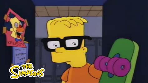 Bart Becomes A Nerd The Simpsons Youtube
