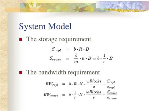 ppt erasure coding vs replication a quantiative comparison